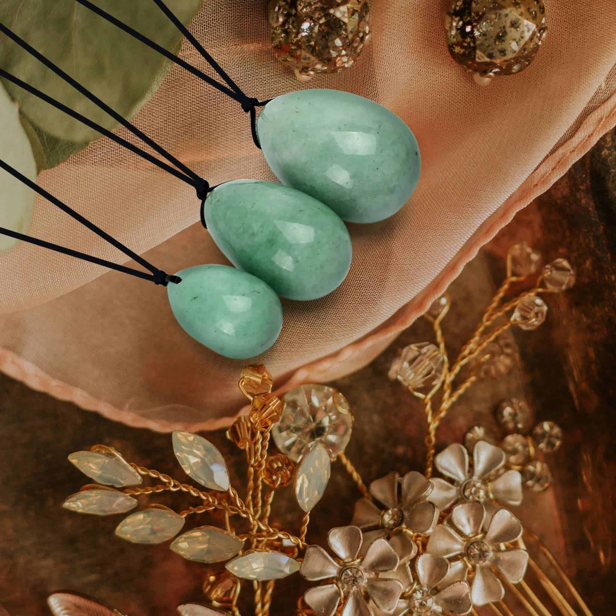 Aventurine yoni egg - Certified stone - Yonifeel